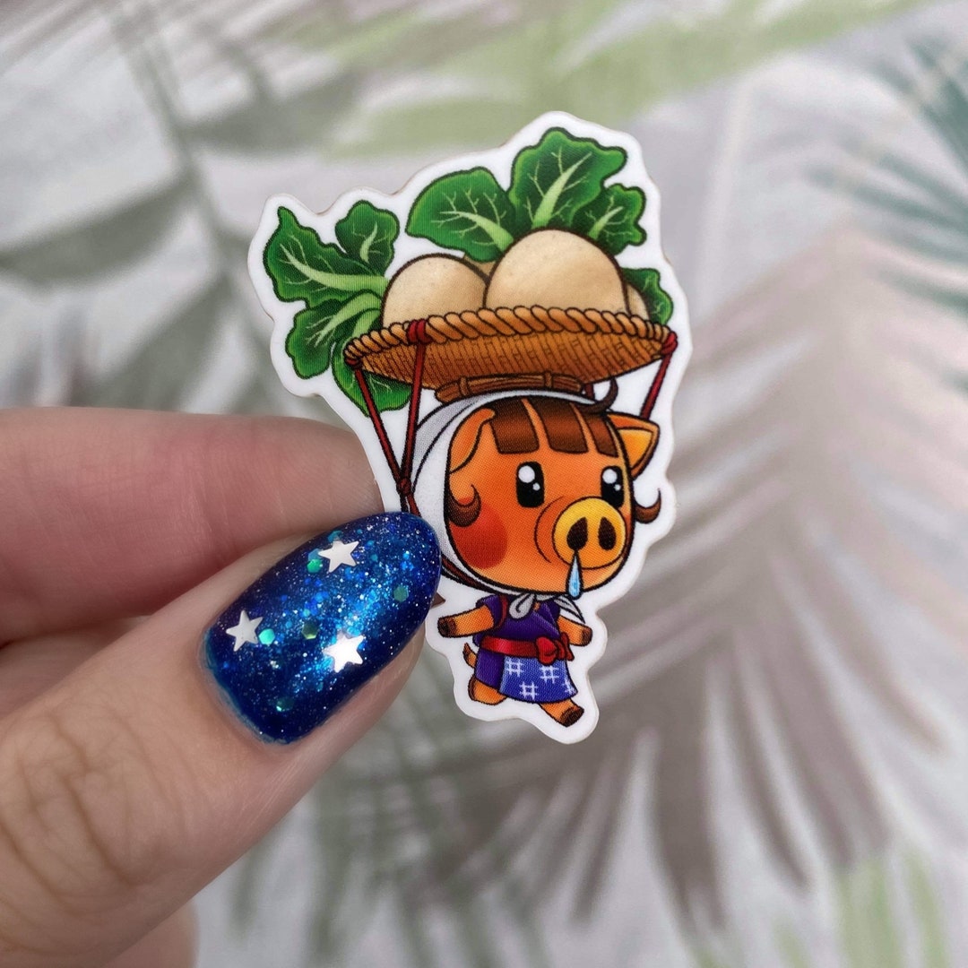 Animal Crossing Daisy Mae Vinyl Sticker - Etsy