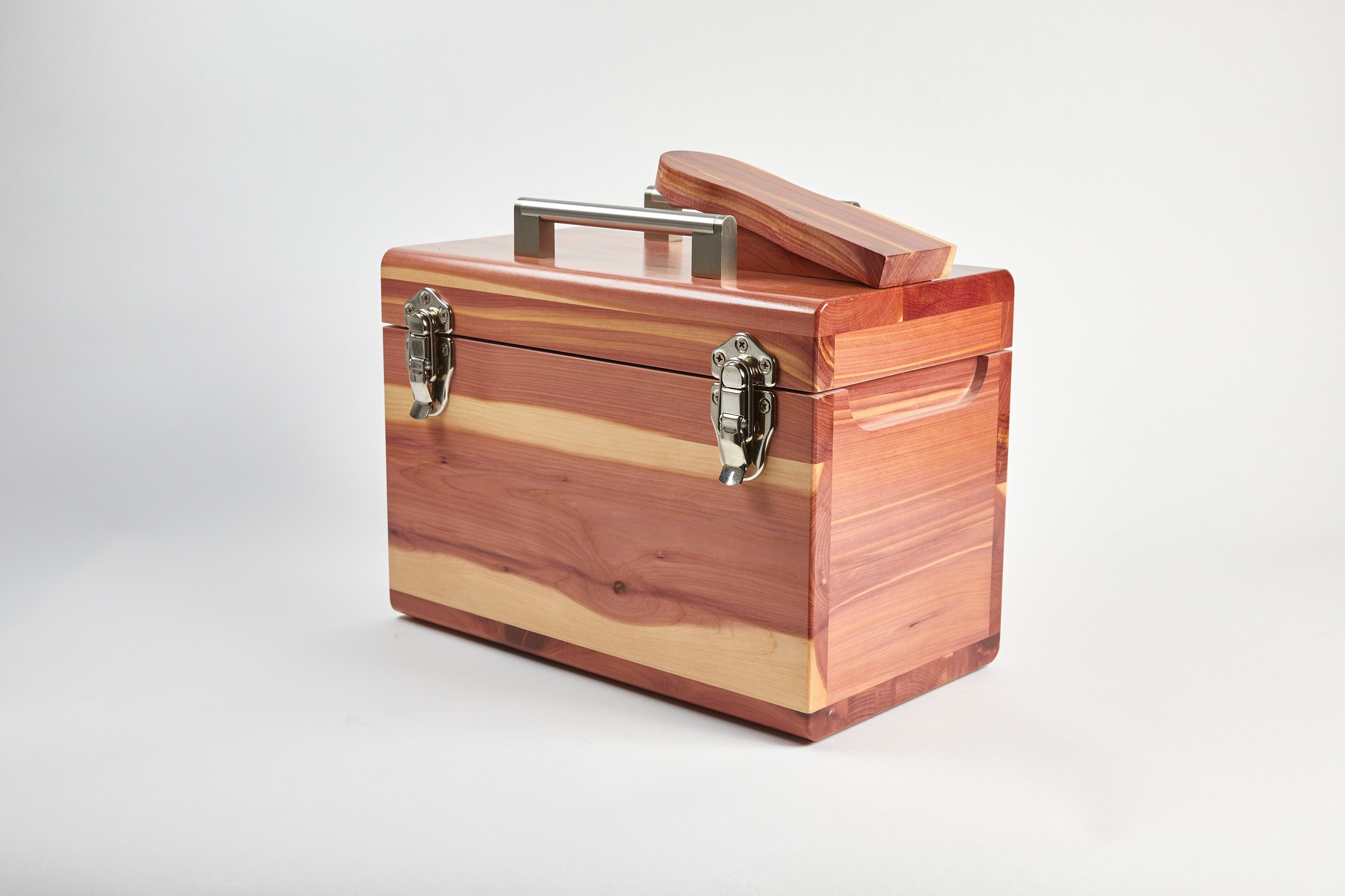 Cedar Elite Shoe Shine Box - Etsy