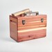 Cedar Elite Shoe Shine Box - Etsy