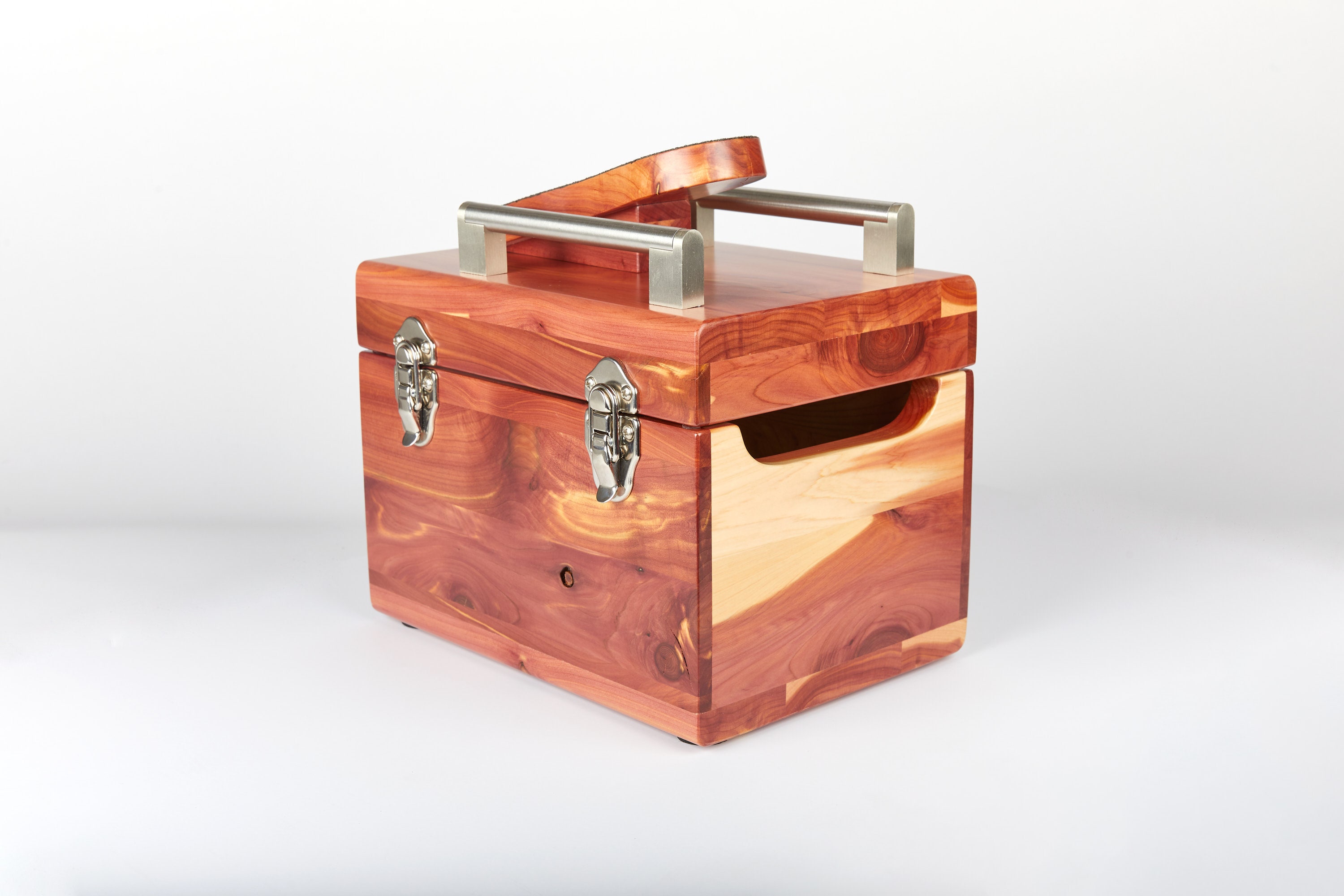 Cedar Executive Shoe Shine Box - Etsy