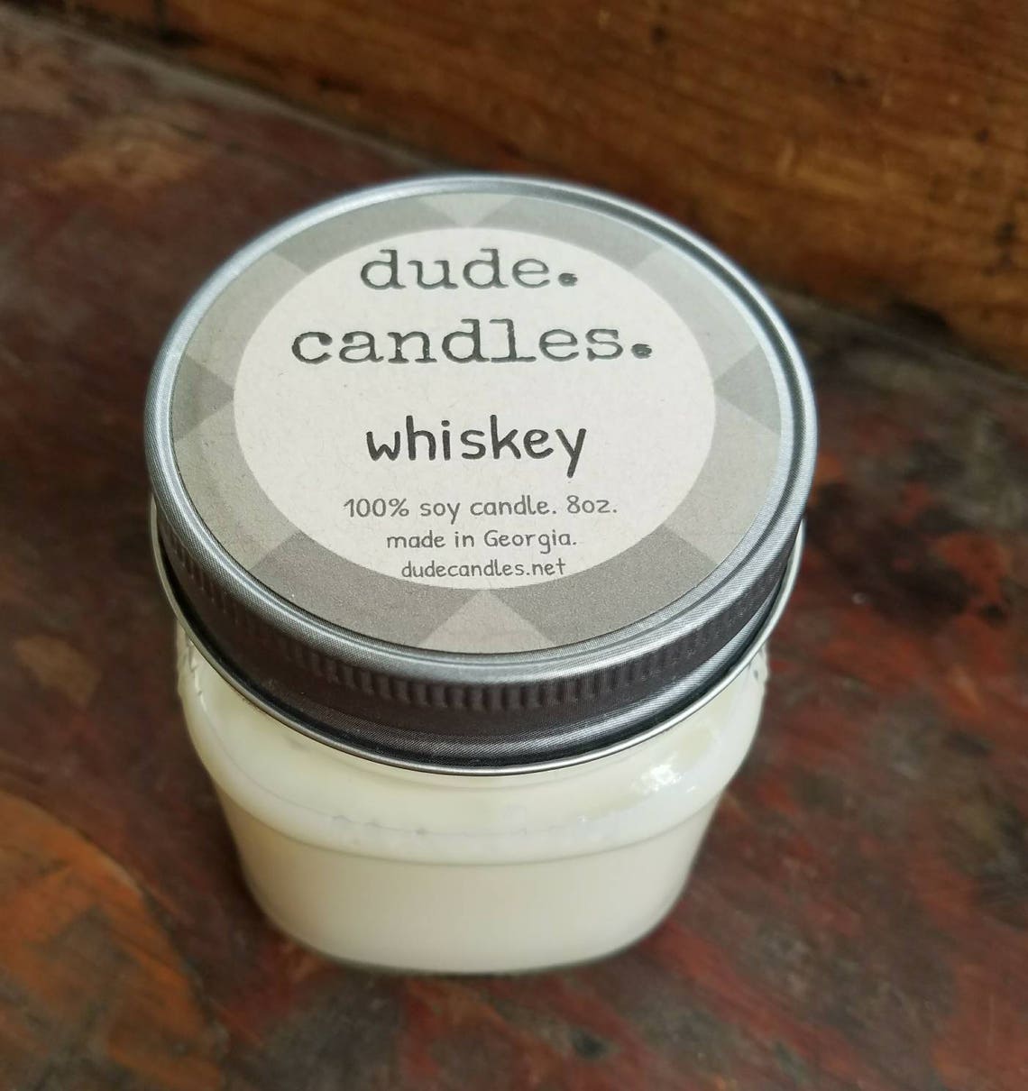 Whiskey Candle. 8oz Soy Candle. Dude Candle. Kentucky Bourbon Candle ...