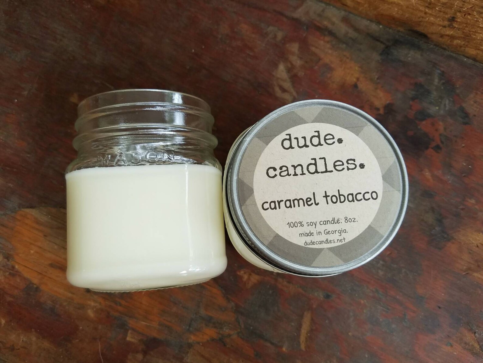 Caramel Tobacco Candle. 8oz Soy Candle. Dude Candle. Sweet Cigar Candle ...