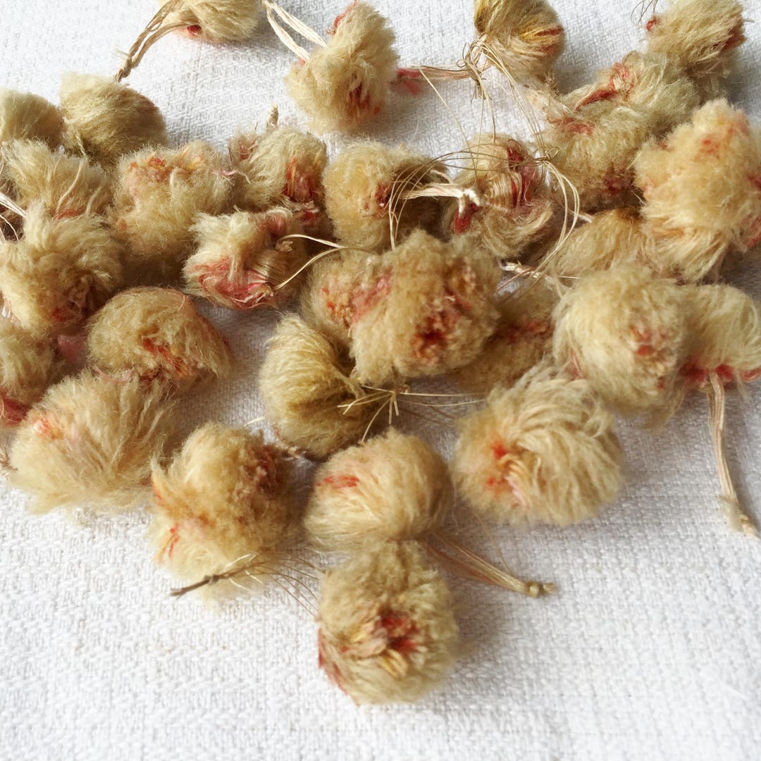 30, Antique French Pom Poms, French Passementerie, Sewing Embellishment ...