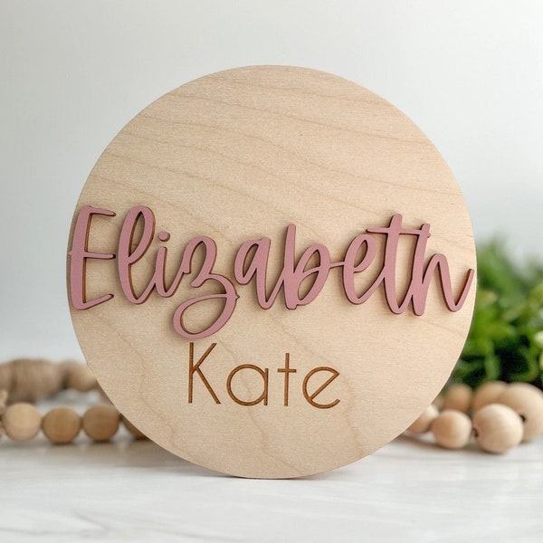 Baby Name Sign - Etsy