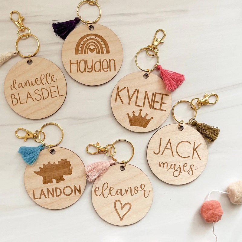 Beaded Bag Tag - Etsy