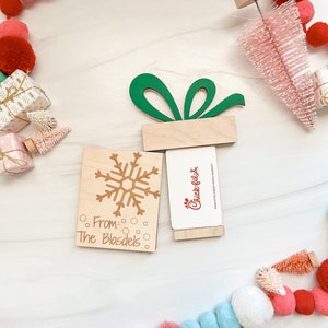 Personalized Christmas Gift Card Holder | Teacher Gifts | Gifts for ...