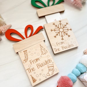 Personalized Christmas Gift Card Holder | Teacher Gifts | Gifts for ...