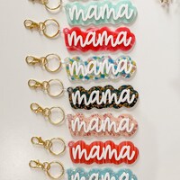 Blessed Mom Keychain | Sublimation Keychain | Accessory | Momma | Car ...