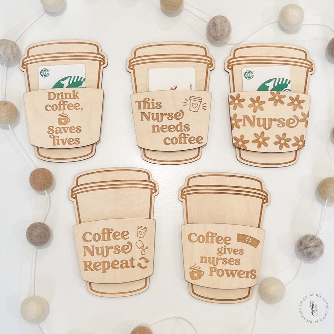 Nurse Gifts | Gifts for A Nurse | Nurse Gift Card Holder | Coffee Gift ...
