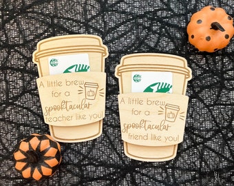 Teacher Gifts Gifts for A Teachers Teacher Gift Card Holder Coffee Gift ...