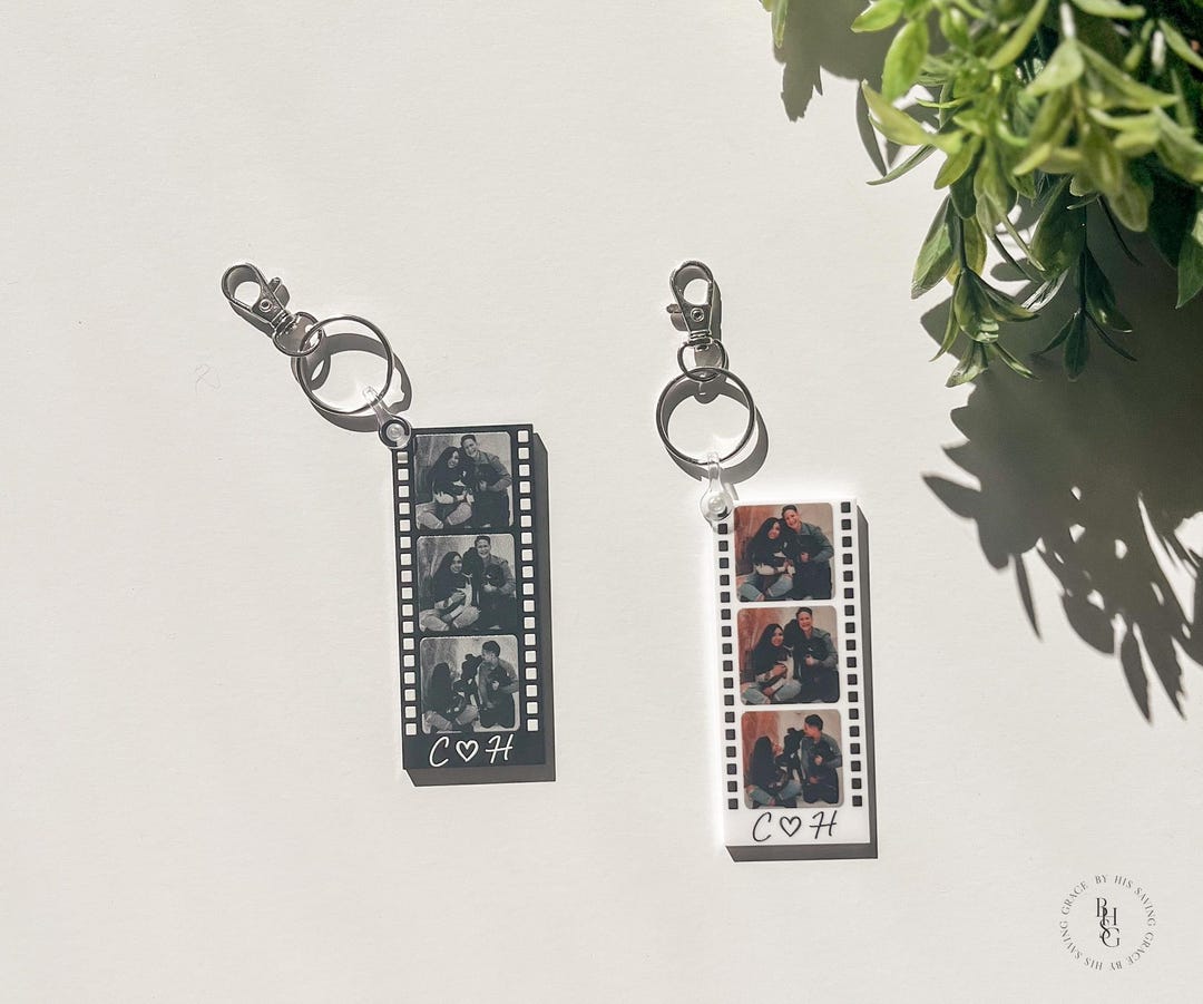 Custom Photo Strip Keychain | Valentine's Day Gift for Him | Valentine ...