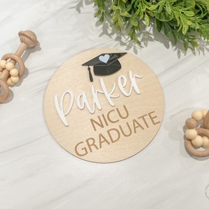 Personalized NICU Graduate Sign | Personalized Baby Nameplate | NICU ...