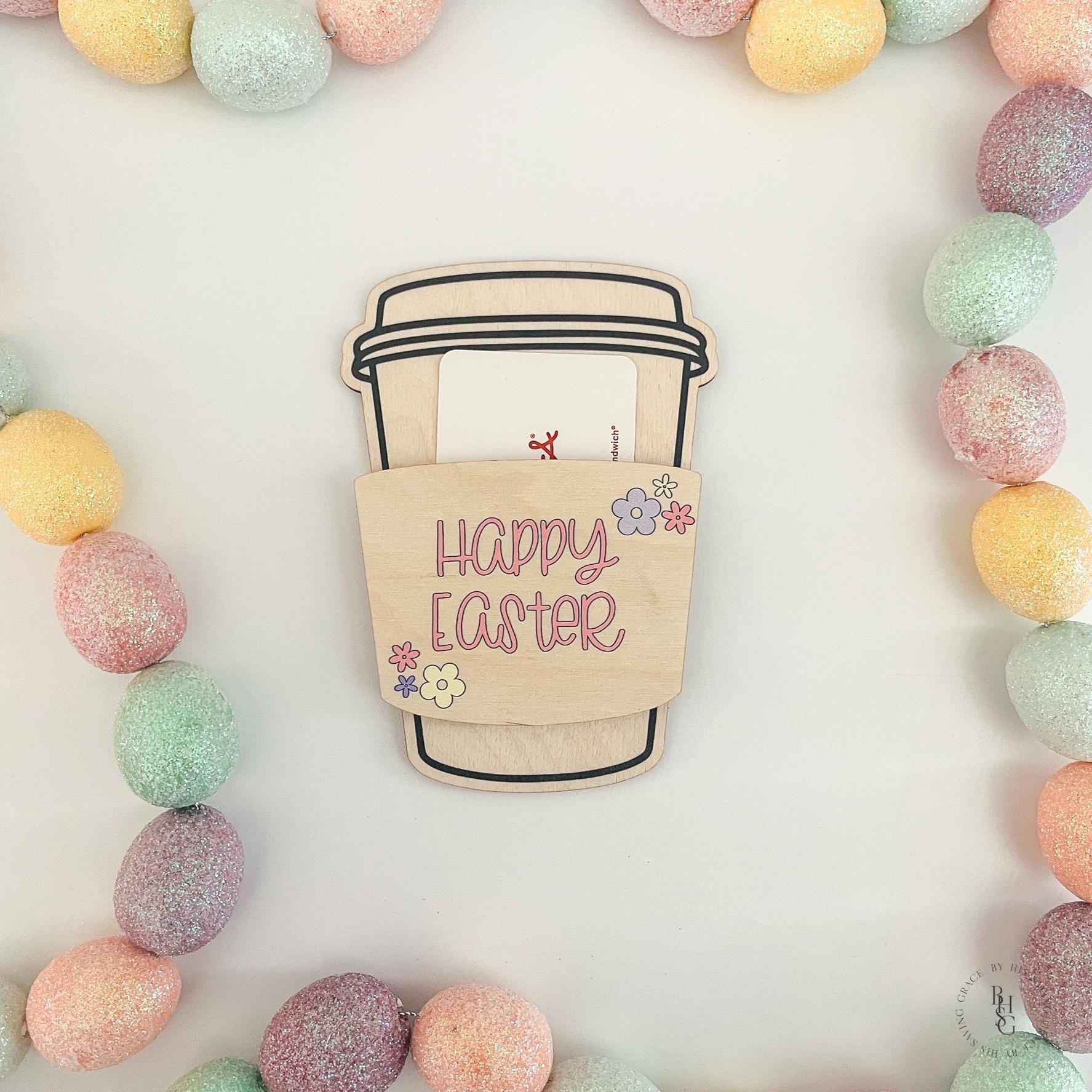 Happy Easter Gift Card Holder - Etsy