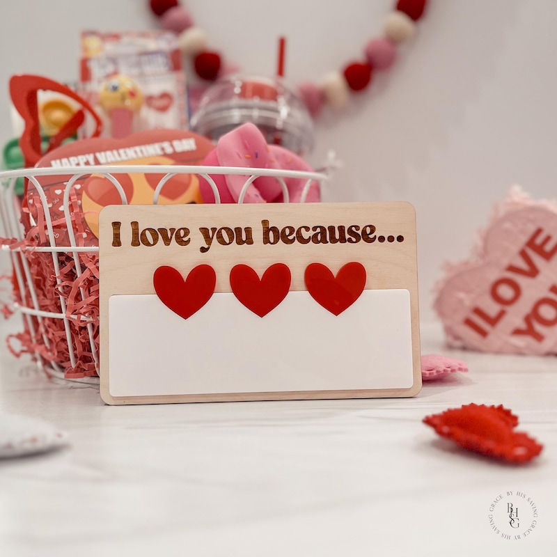 I Love You Because - Etsy