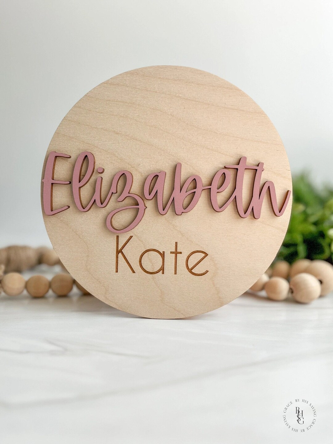 Baby Name Announcement Sign | Baby Name Sign for Hospital | Baby Name ...