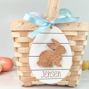 Personalized Easter Basket Tag Easter Tag Easter Tag Easter Basket Bag ...