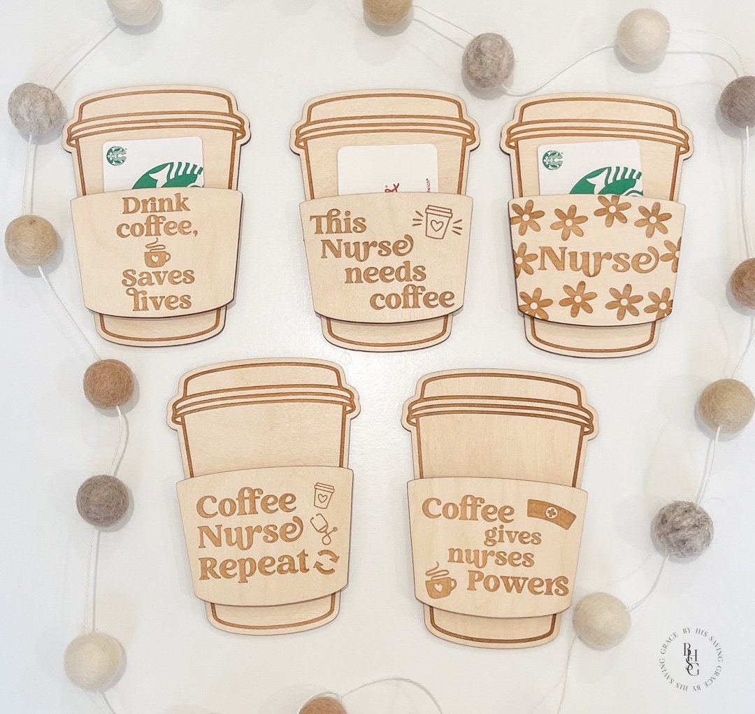 Nurse Gifts | Gifts for A Nurse | Nurse Gift Card Holder | Coffee Gift ...