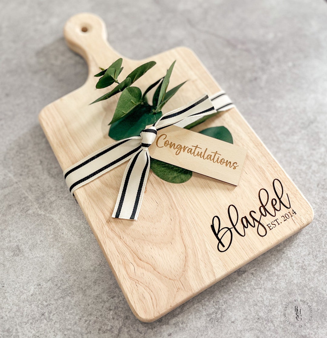 Personalized Serving Board | Custom Serving Board | Personalized Serving Board | Wedding Gift ...