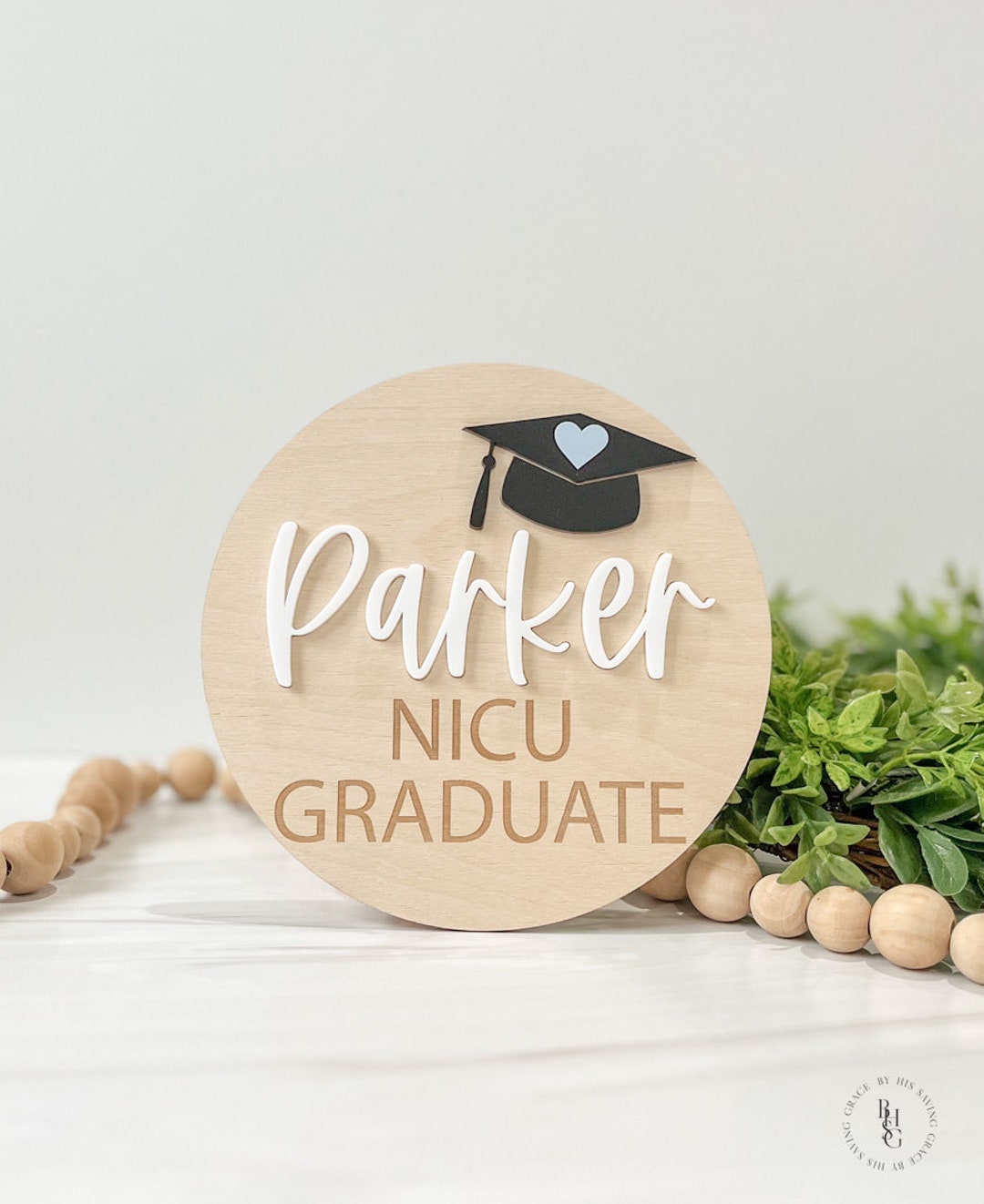 Personalized NICU Graduate Sign | Personalized Baby Nameplate | NICU ...