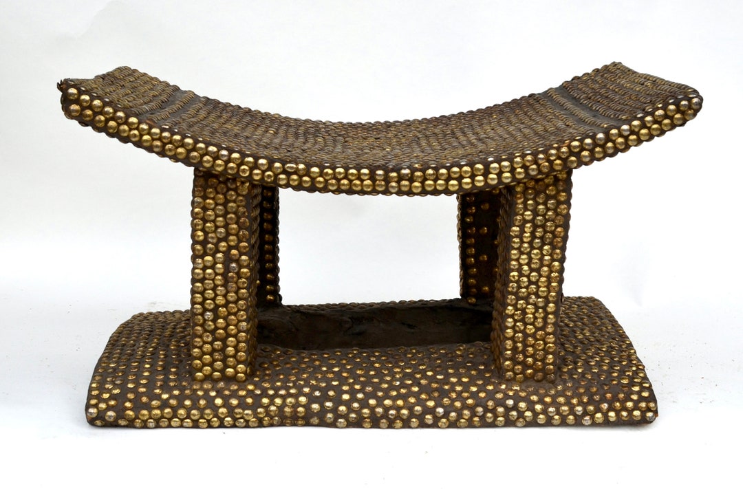 Antique African Tribal Ngombe Stool - Etsy