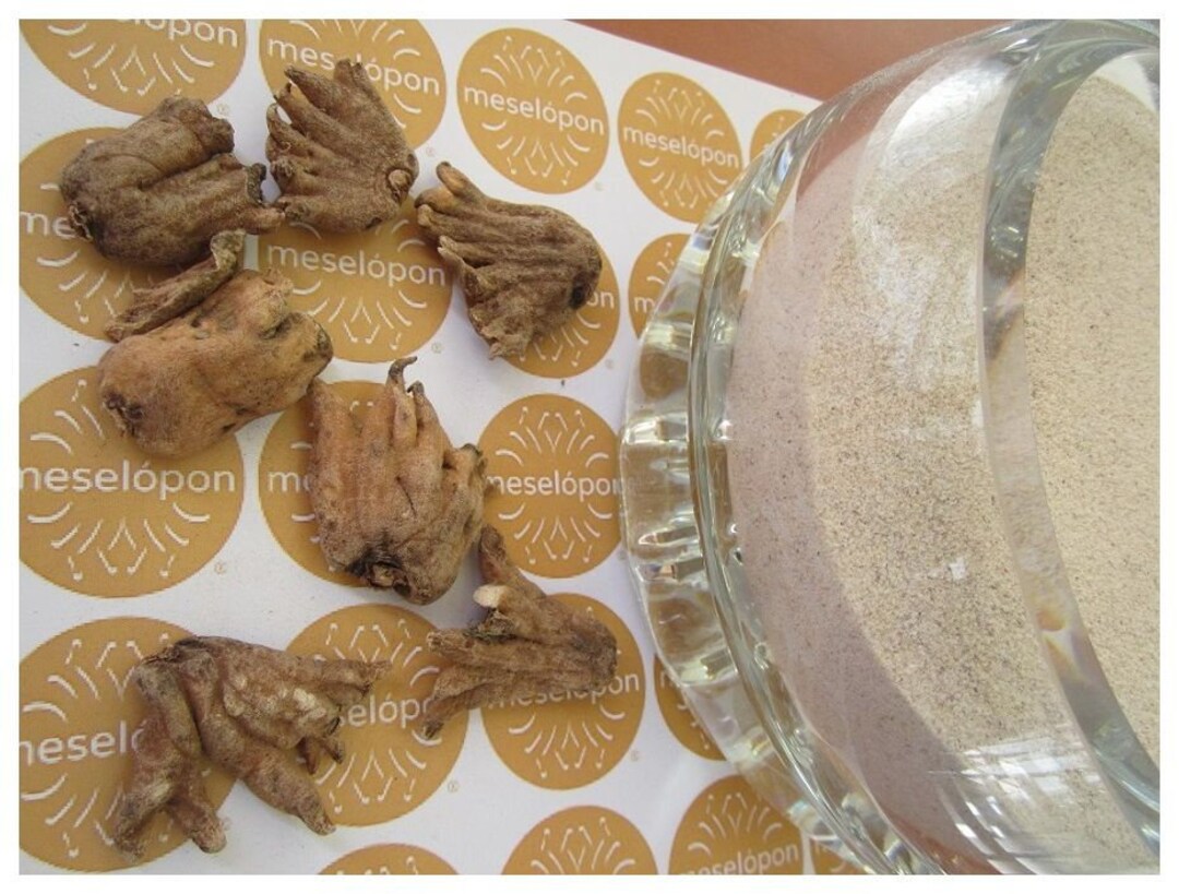 Pure Sahlep, Salep Powder, Sahlab Unprocessed From Orchis Mascula Roots ...
