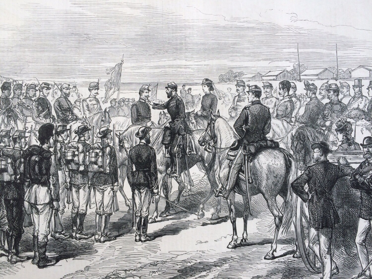 1877 Prince Charles of Romania Original Antique Engraving, Illustrated ...