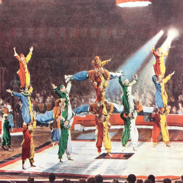 Circus Acrobats - Etsy
