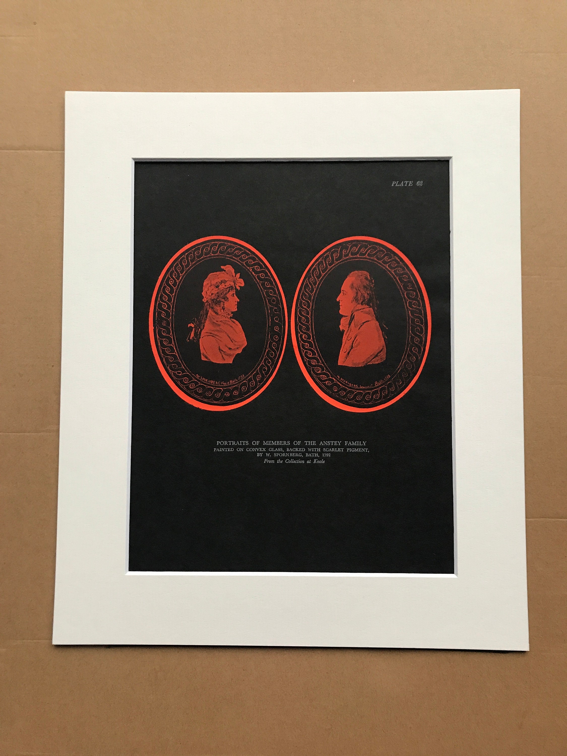 1938 Portraits of Members of the Anstey Family Original | Etsy