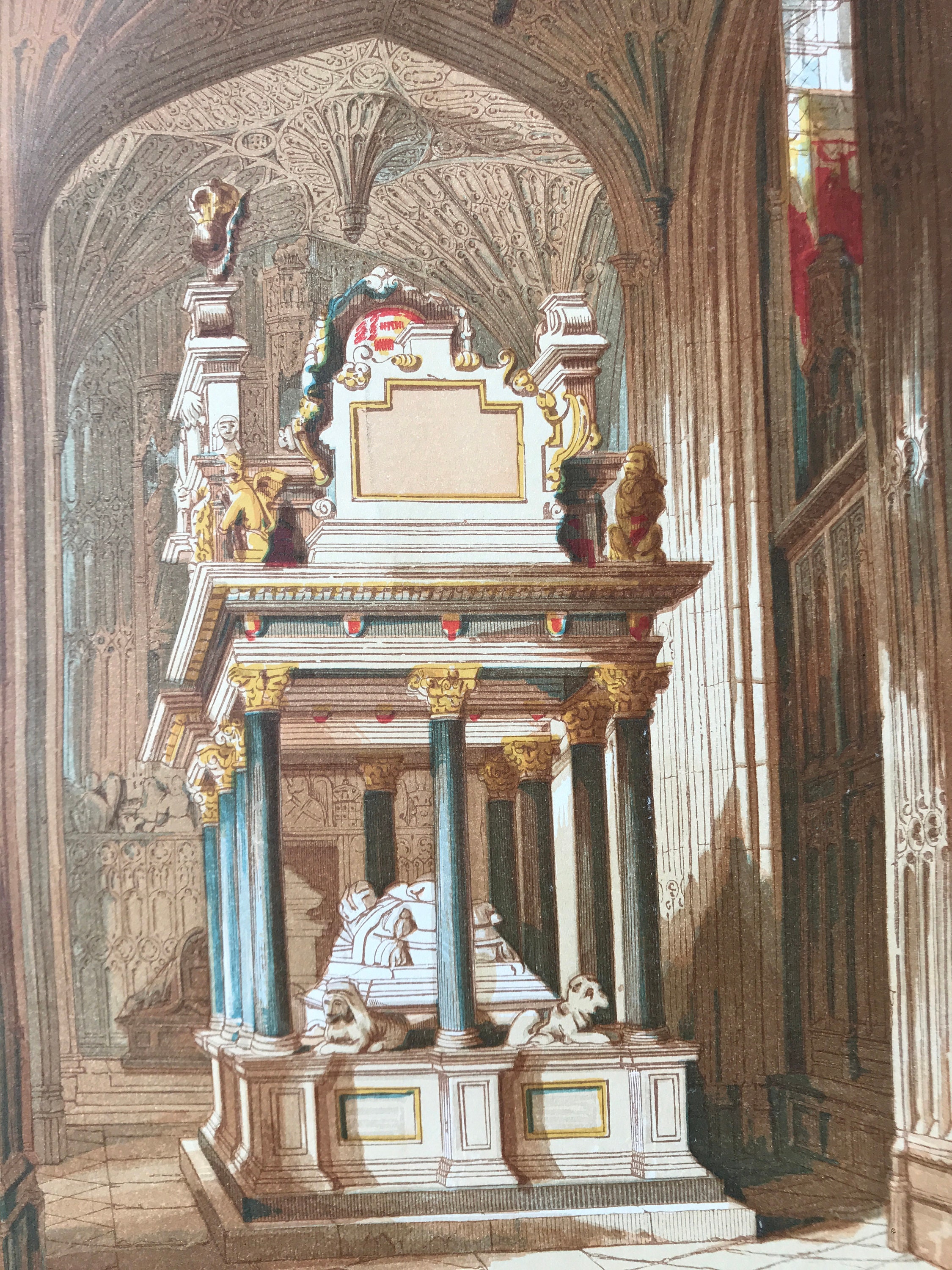 Westminster Abbey Queen Elizabeth Tomb