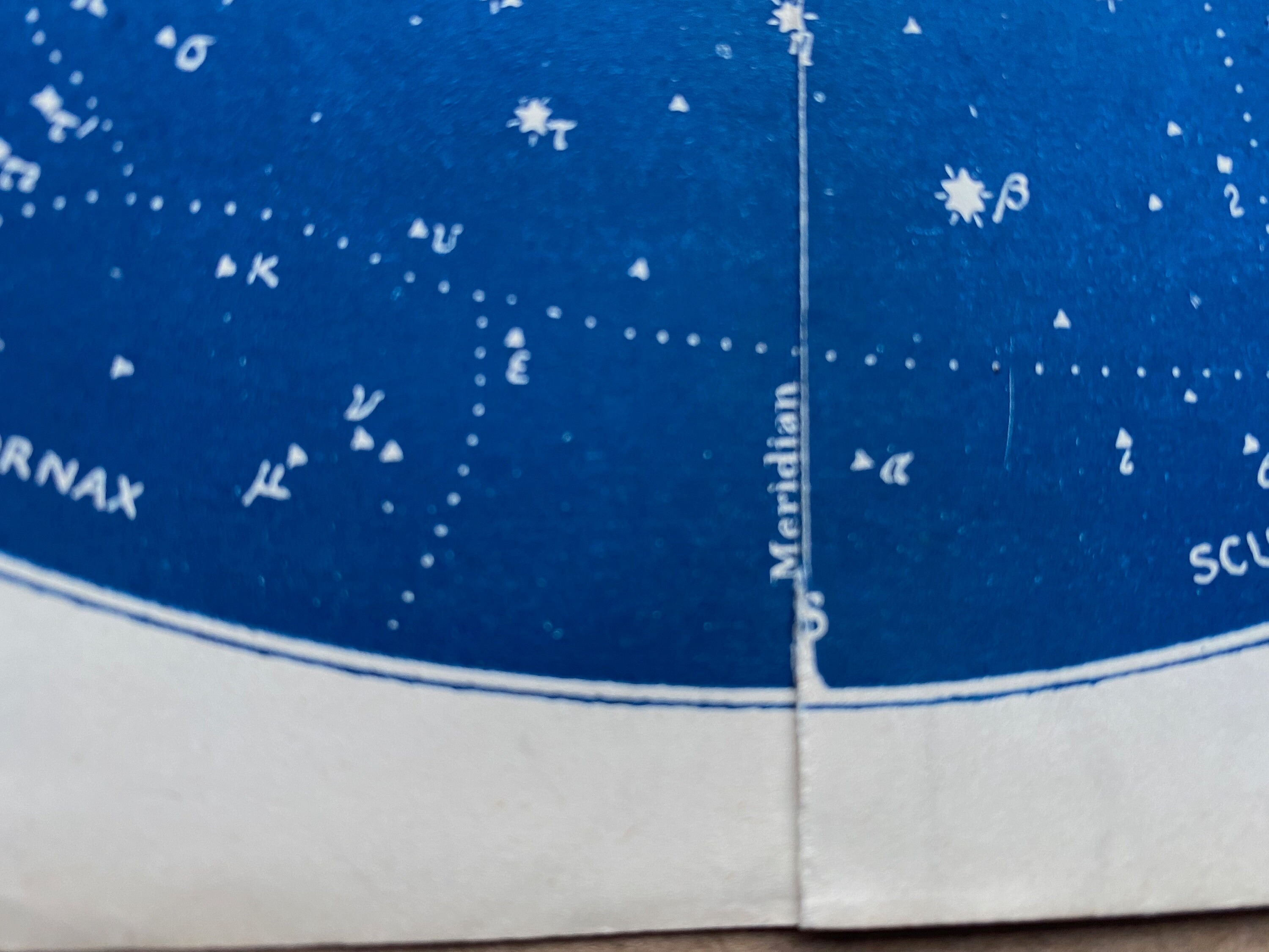 1884 November Star Map Original Antique Print - Astronomy - Astrology ...