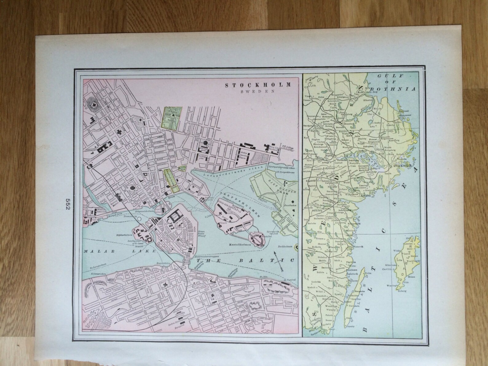 1901 BERLIN Original Antique Map 11 X 14.5 Inches Home - Etsy UK