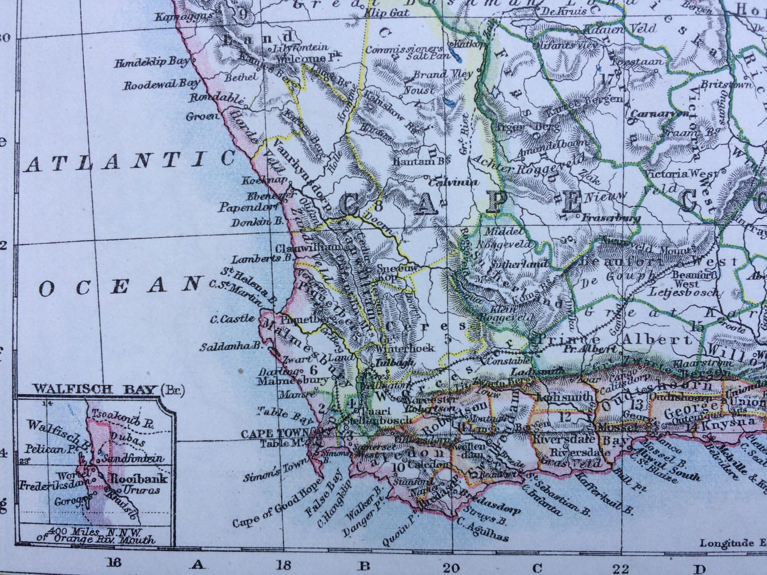 1899 Cape Colony, Orange Free State and South African Republic Original ...