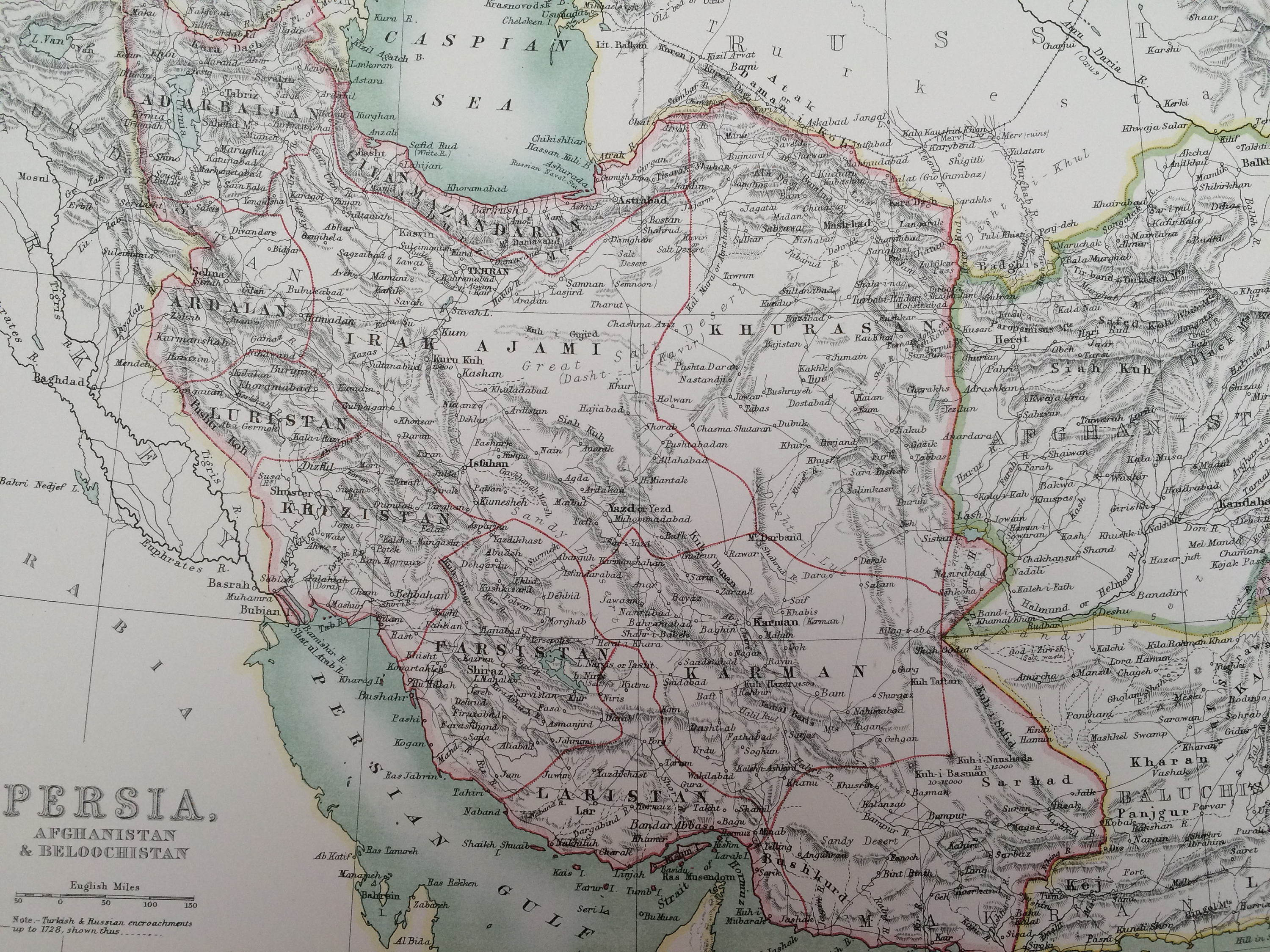 Map Of Iran And Pakistan