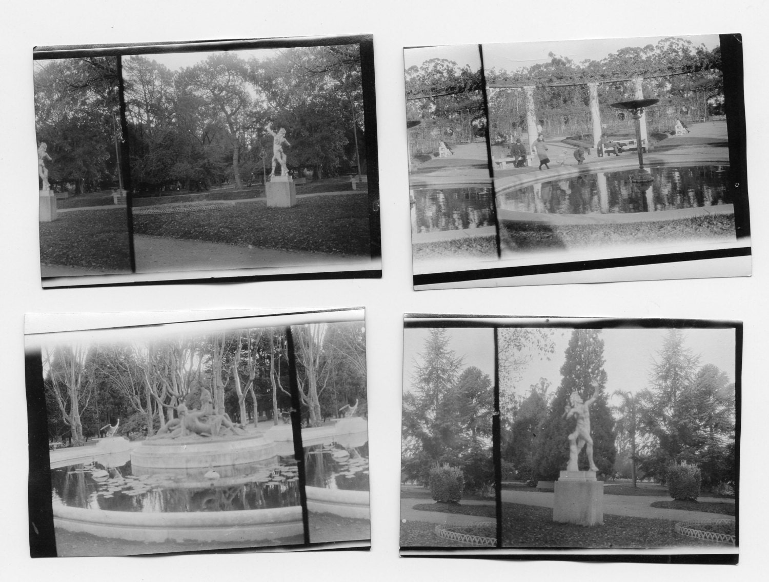 Parque Prado, Montevideo, Uruguay by J. Dearden Holmes, 1920s original ...