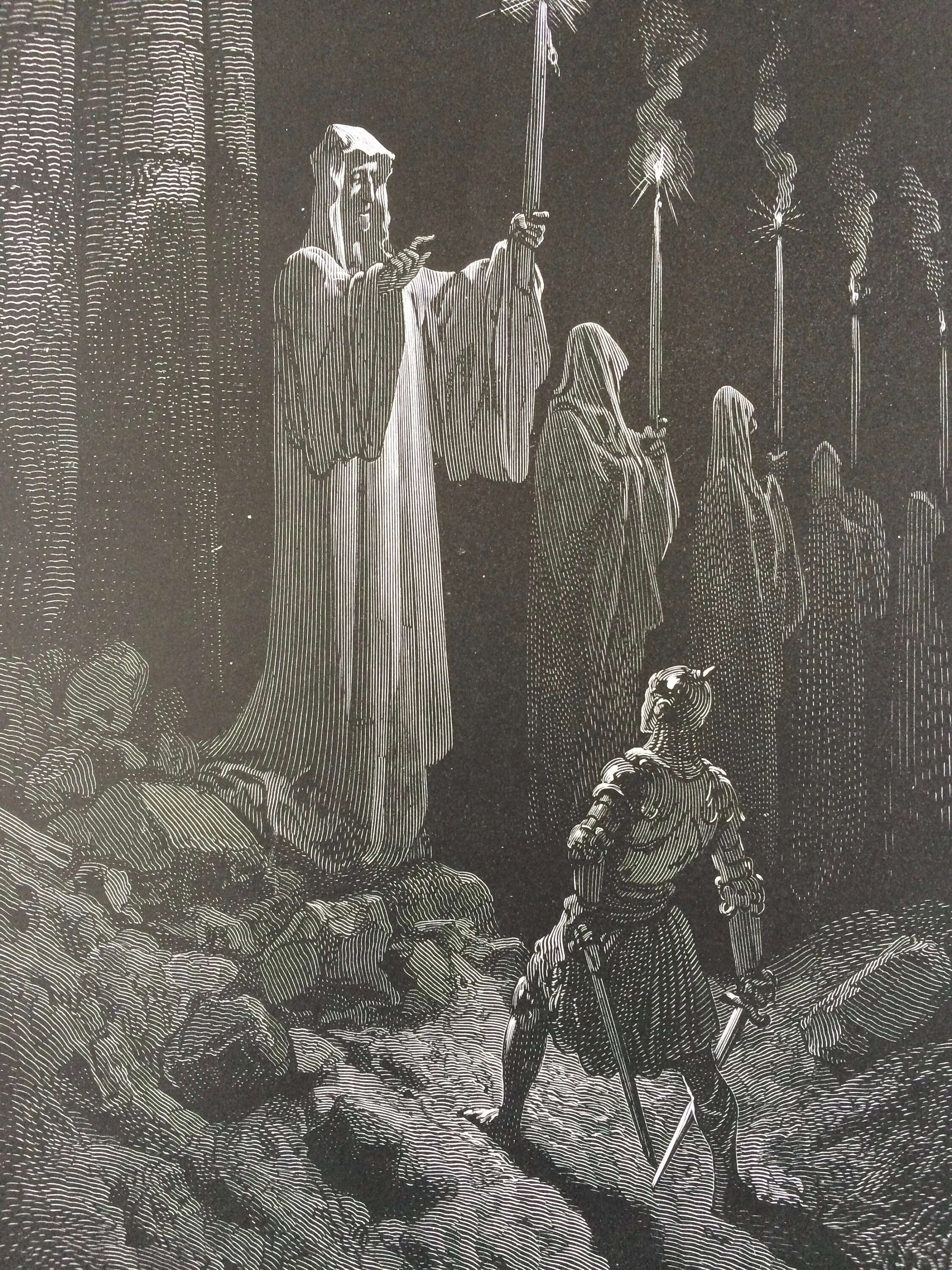 1870 Legend of Croquemitaine - The Corpse Candles - Original Antique ...