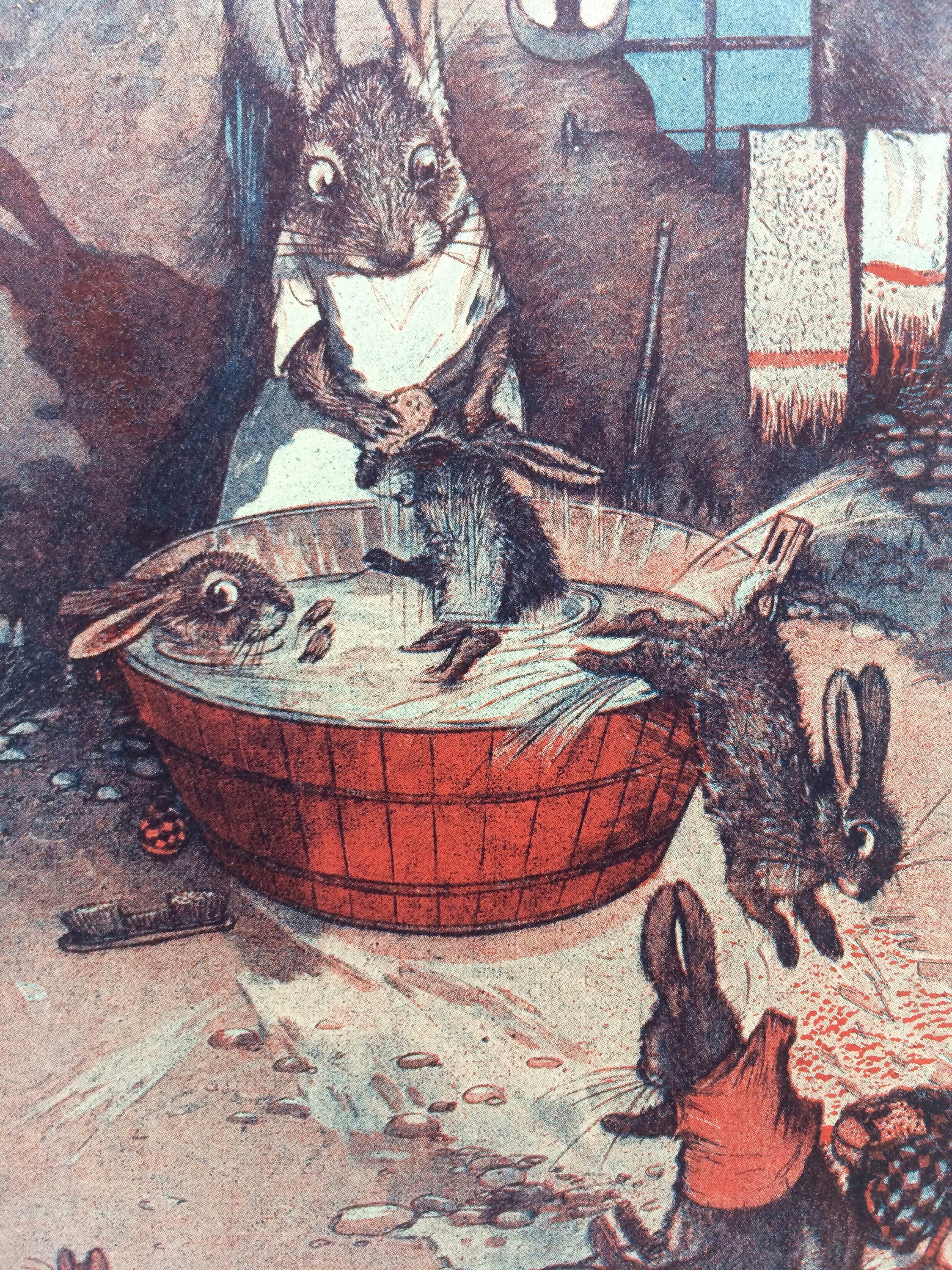 1926 Original Vintage Children's Book Illustration - Matted and ...