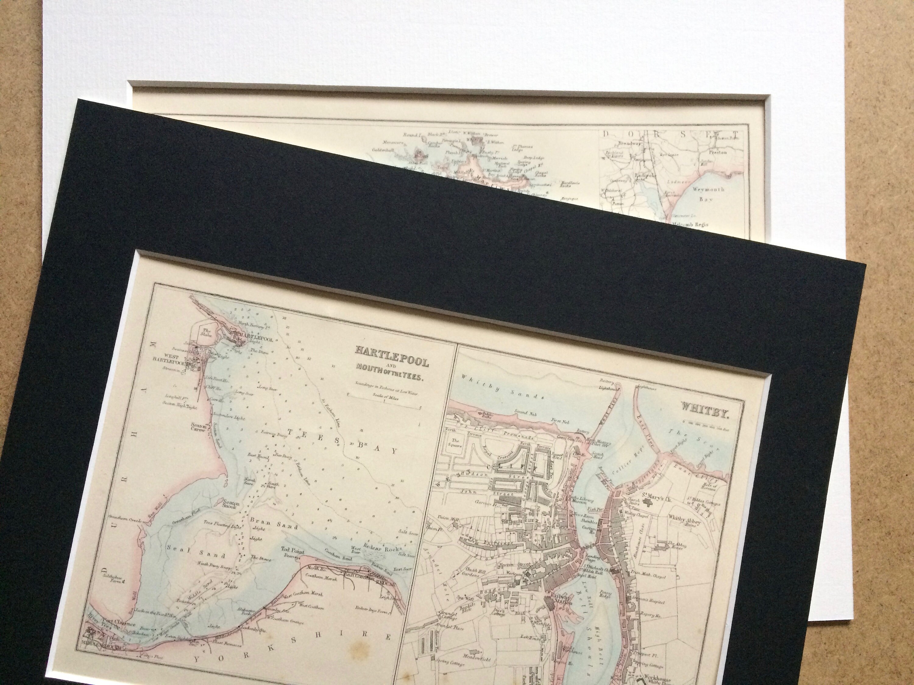 1905 Ireland 1641 to 1892 Original Antique Map, Military History, 10 x ...