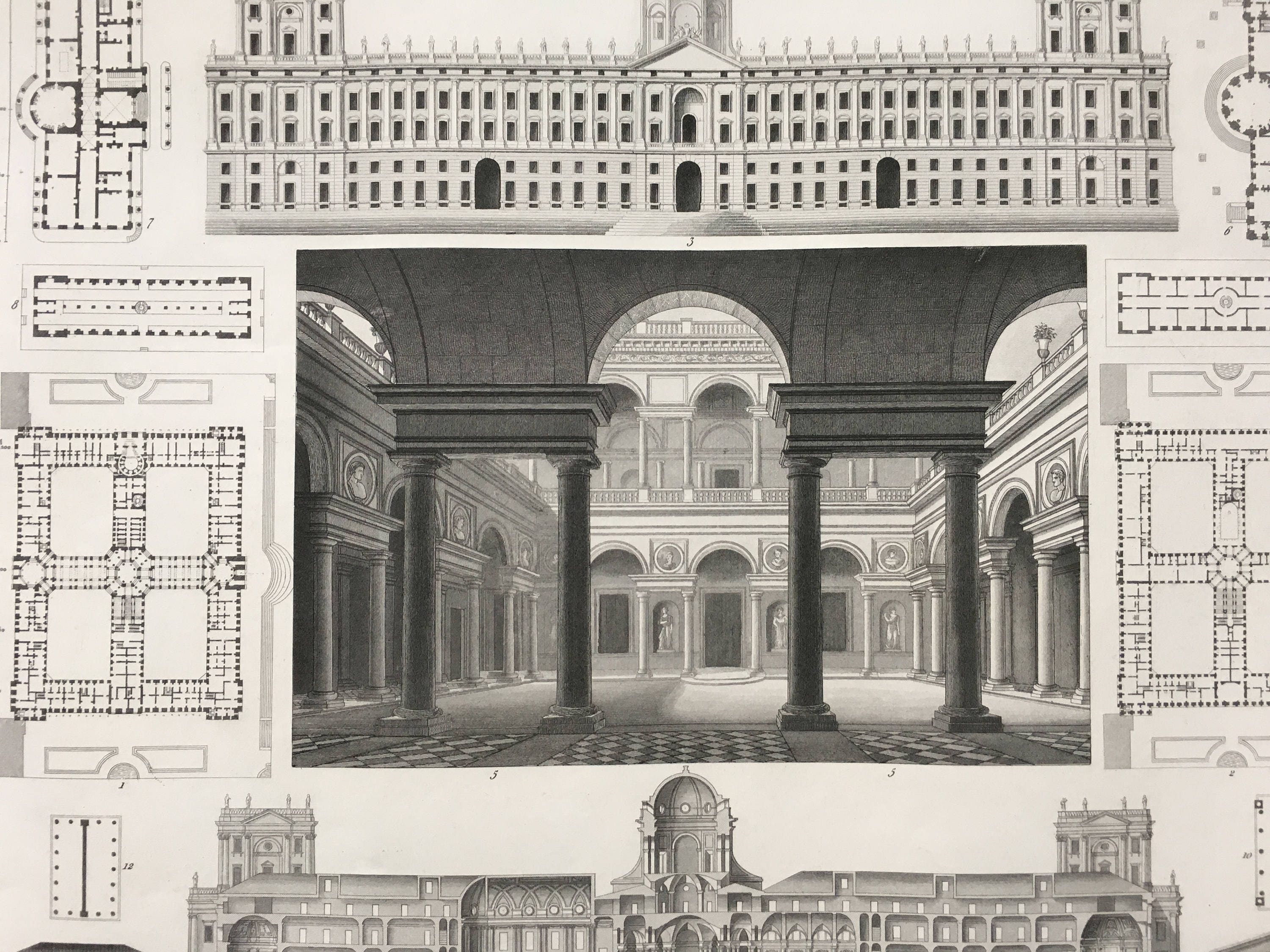 Italian Renaissance Architecture Drawings