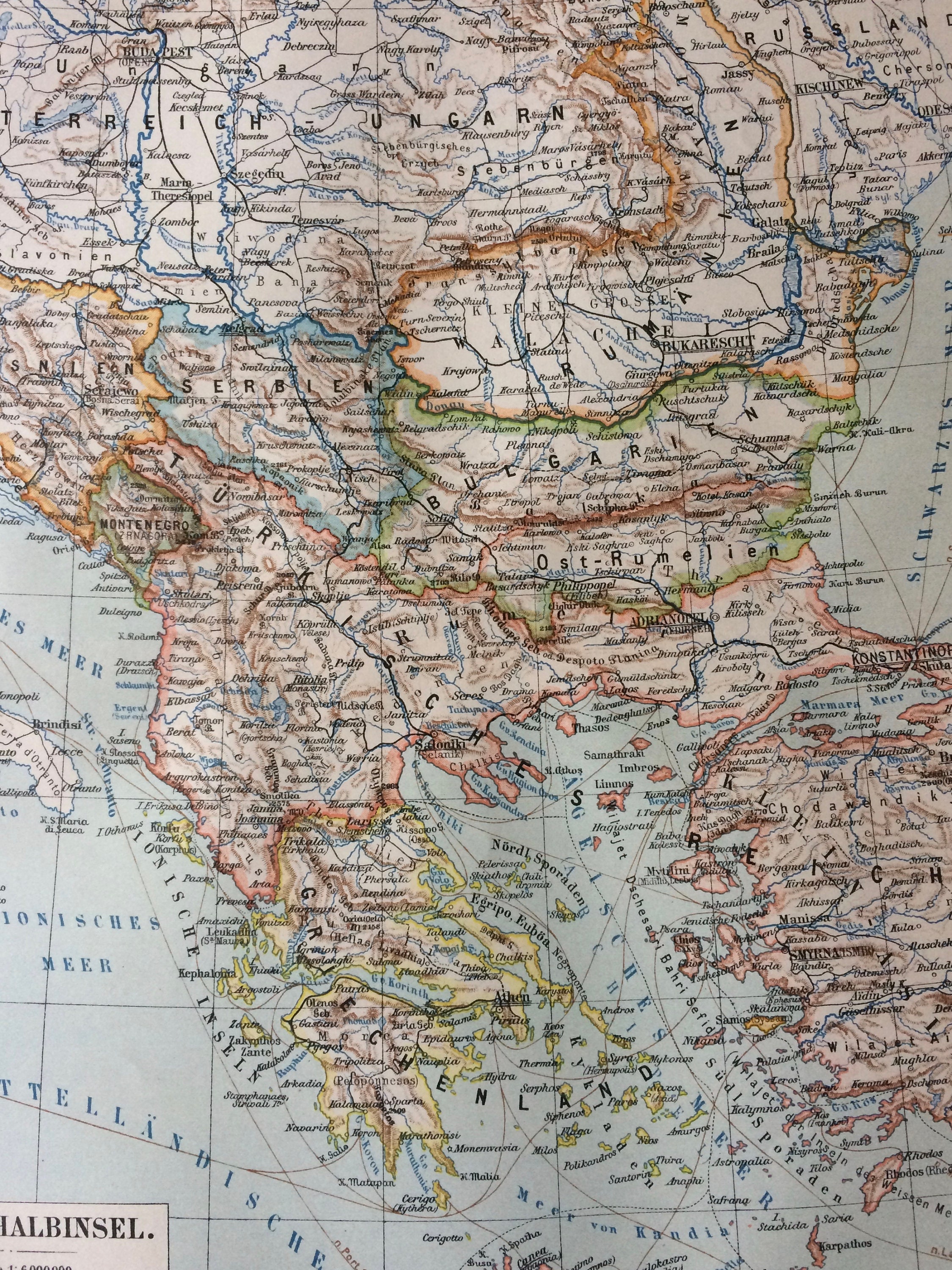 Where Is The Balkan Peninsula Located On A Map