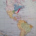 1940s Historical Map of America Showing Discovery and - Etsy