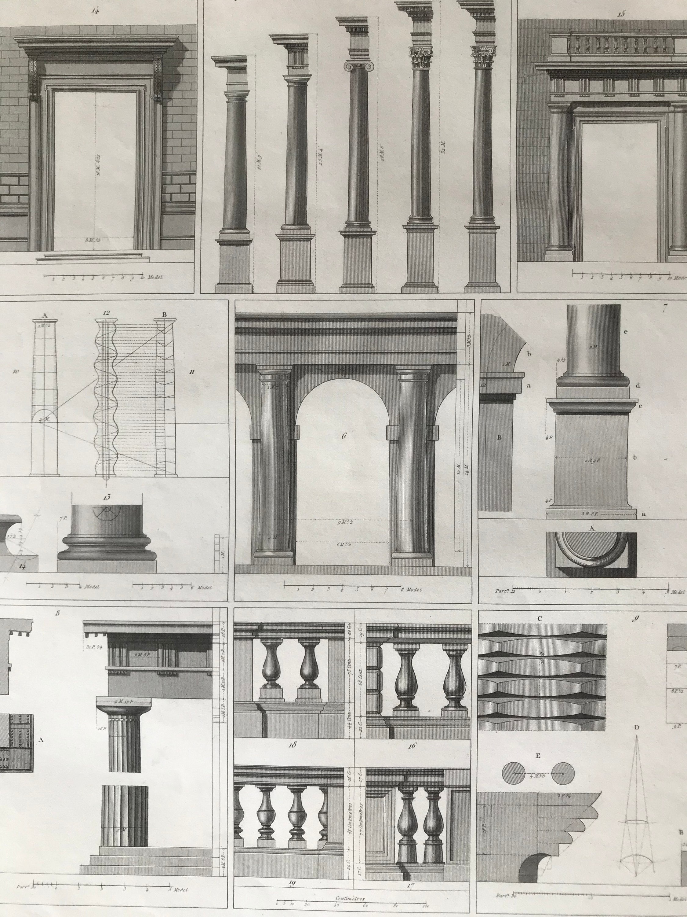 Ancient Roman Tuscan Column