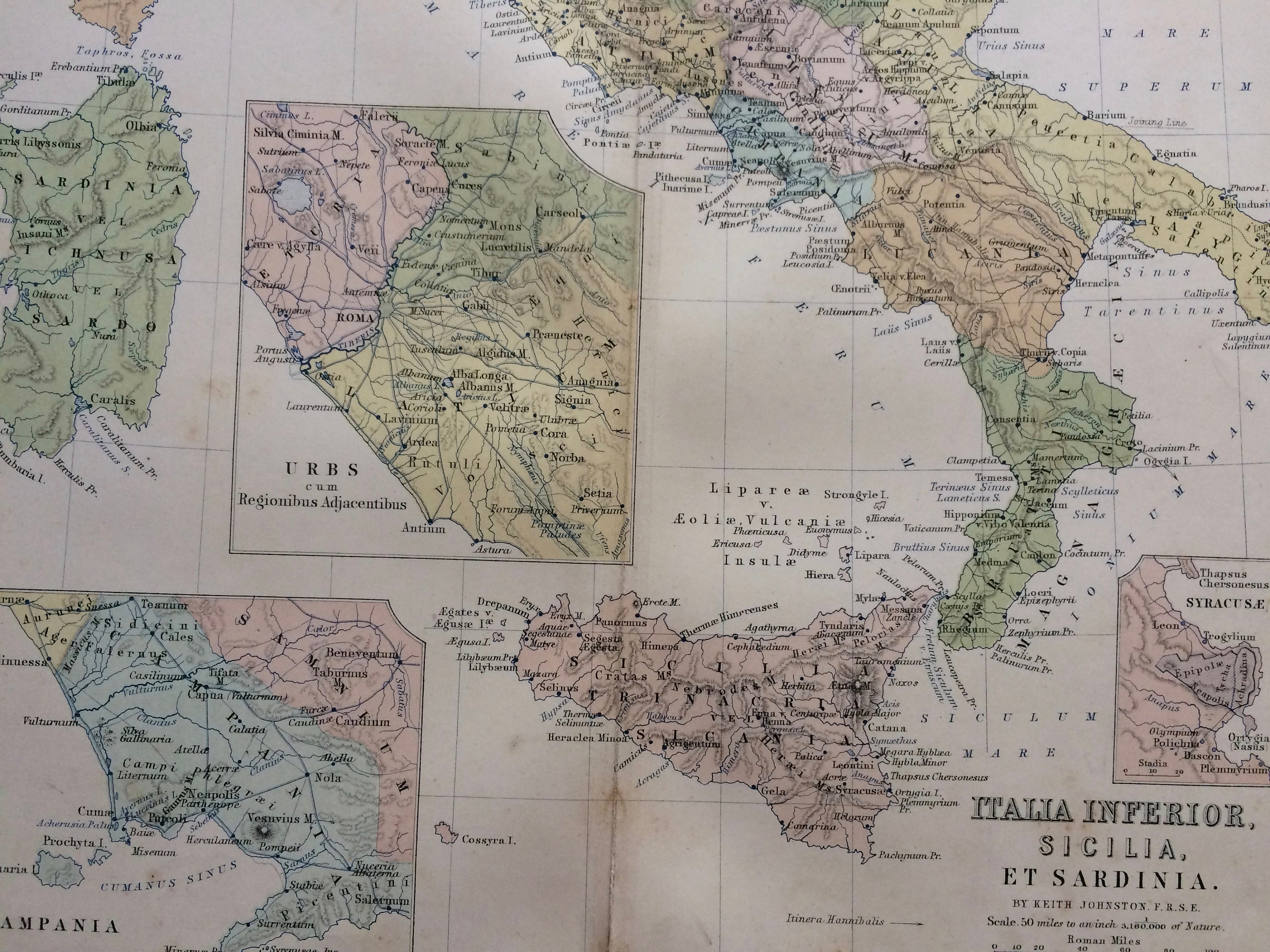 Sardinia Italy Map