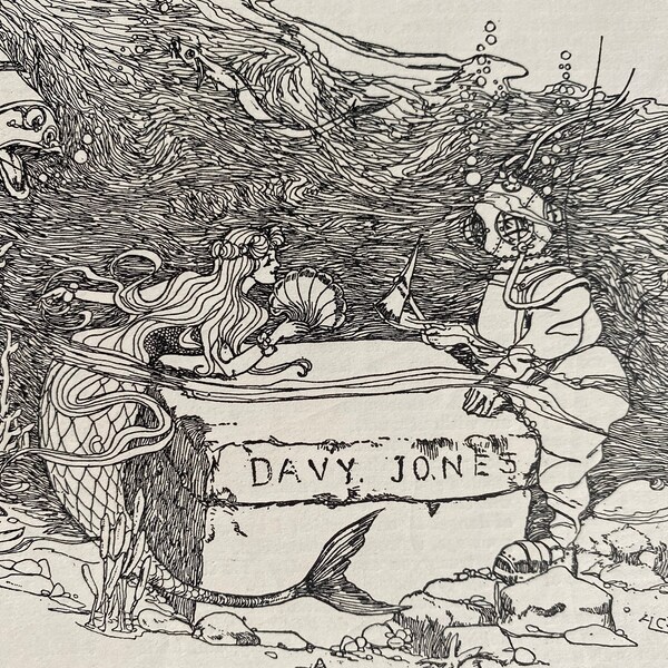 Victorian Mermaid - Etsy