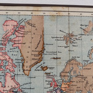 1900s the World Showing European Colonies 1904 Original Antique World ...