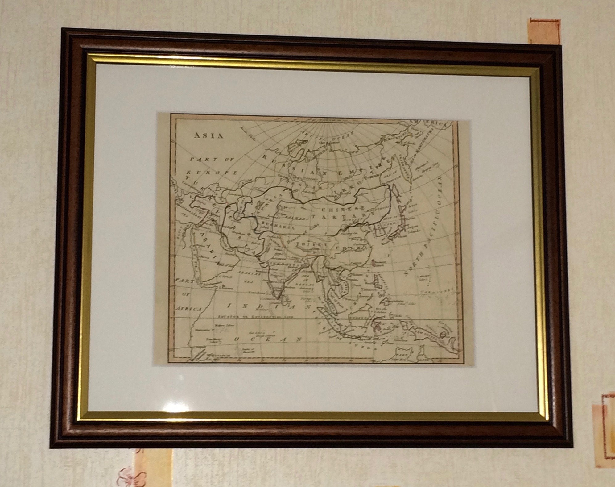 1819 Original Antique Hand-Coloured Engraving - Available Framed - Rare ...