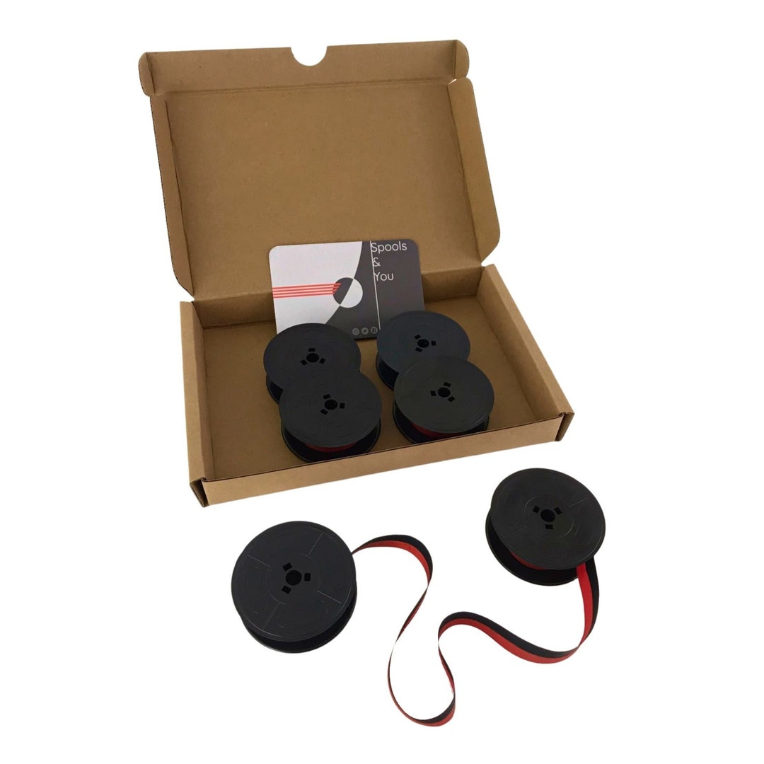 3x Olivetti Typewriter Ribbon Red & Black or Plain Black - Free ...