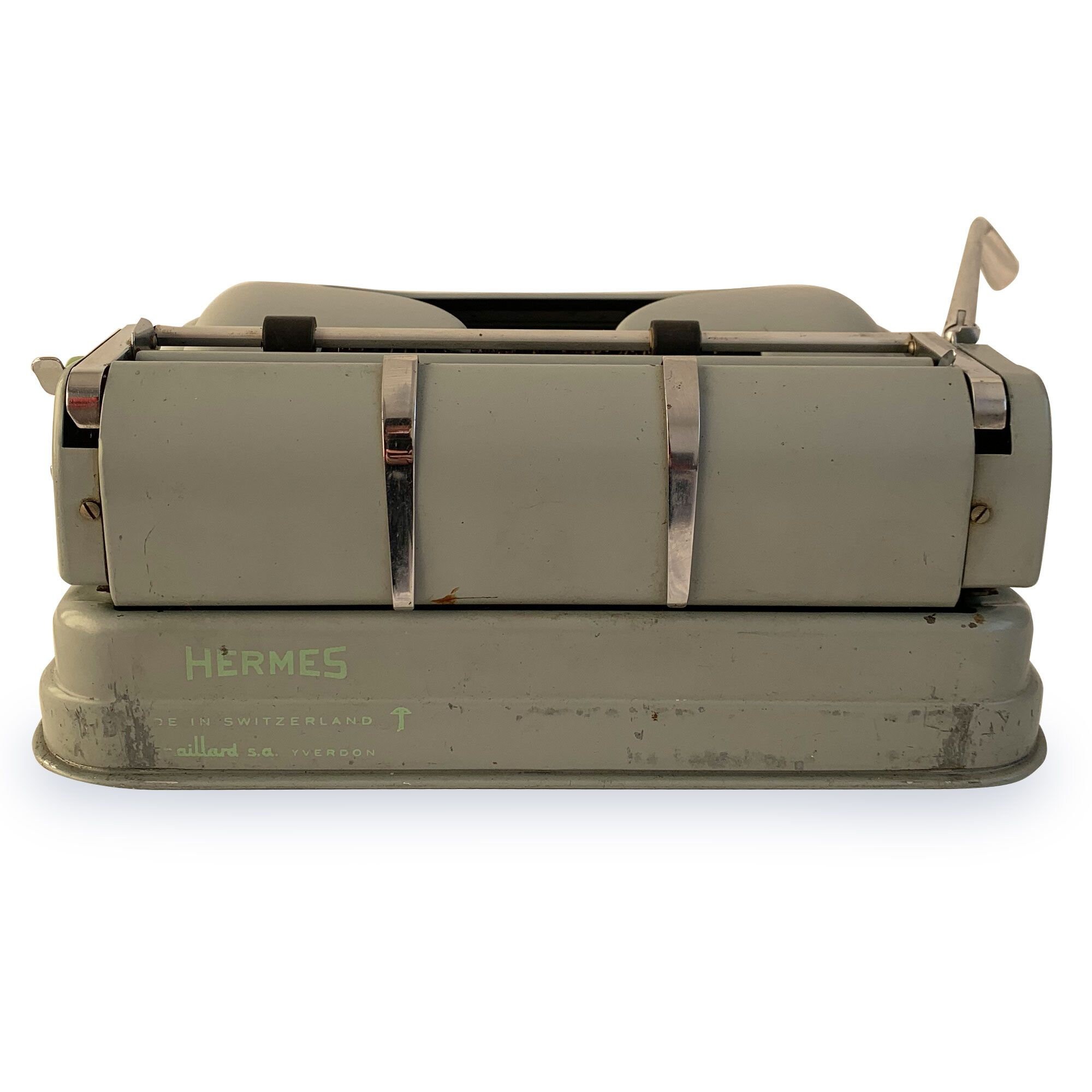 Sea Foam Hermes 3000 Typewriter Cursive/script Font With Case 1960's ...