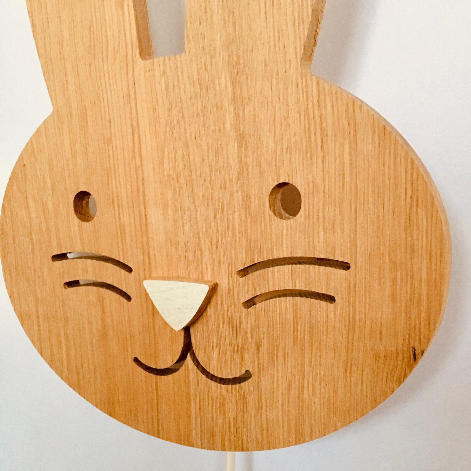 Wall Lamp Rabbit Sniffer LED Light Babyroom Childrens - Etsy