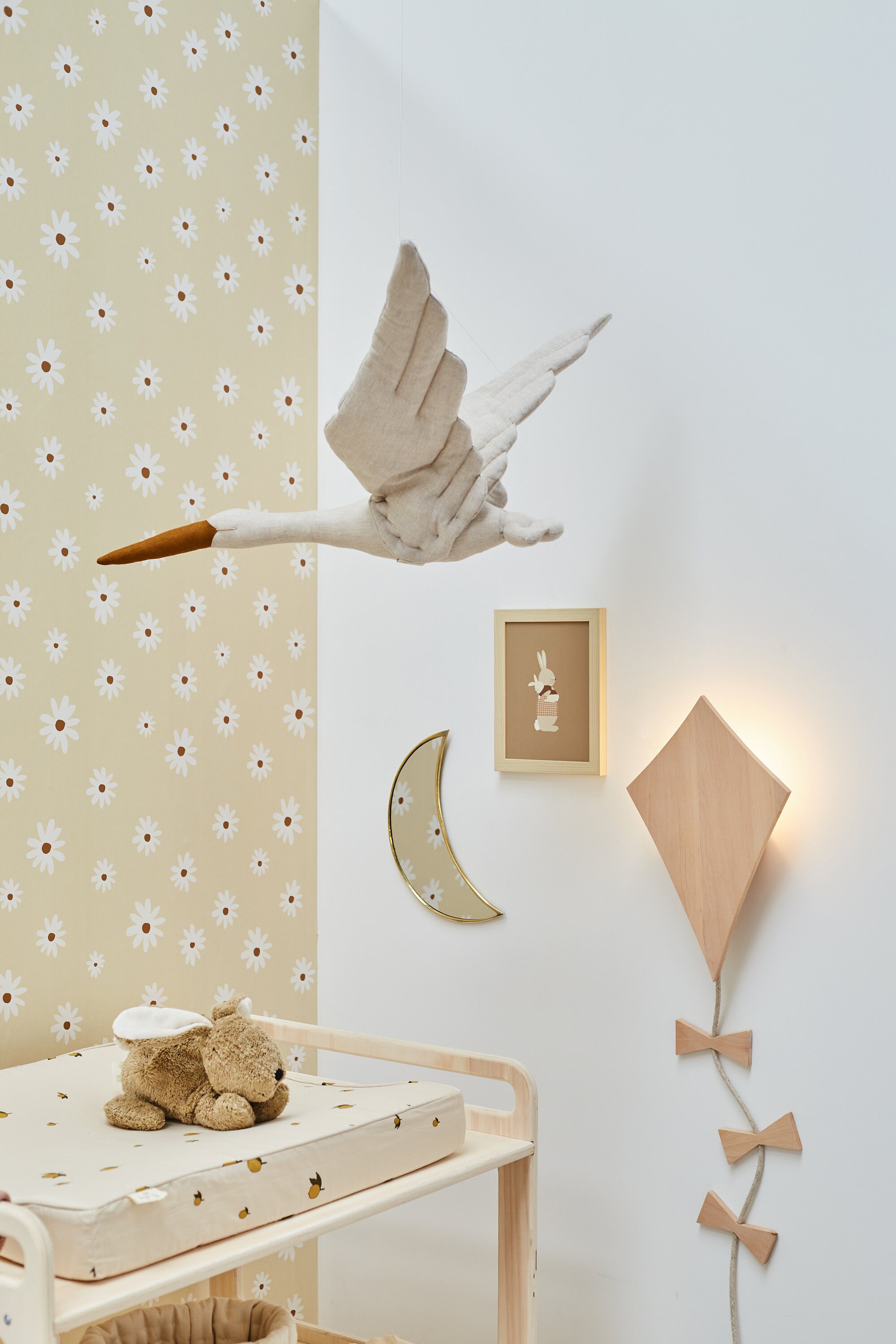 Wooden Lamp Kite - Wall Lamp Made of Wood - Etsy