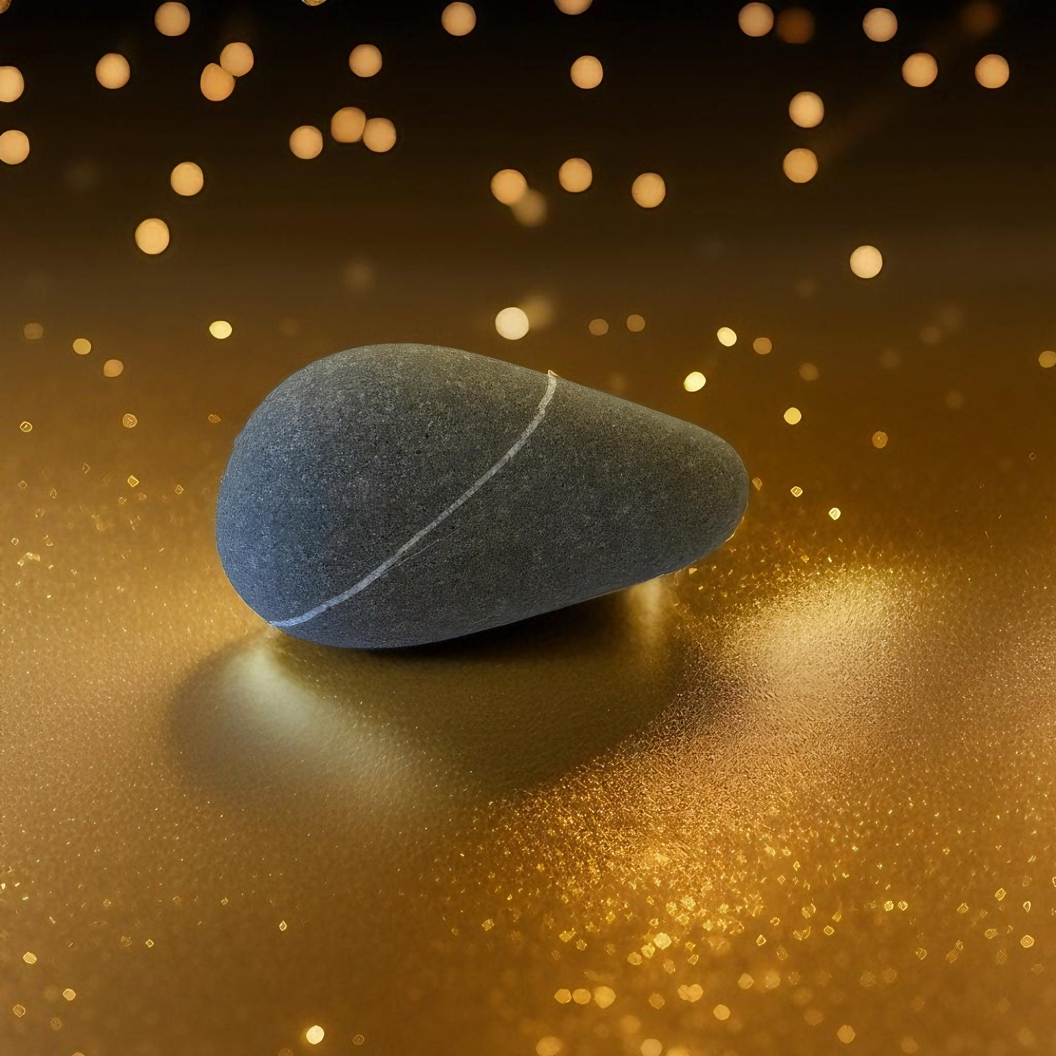 Beautiful Celtic Wishing Stone With A Single Circle Line 100% Natural ...